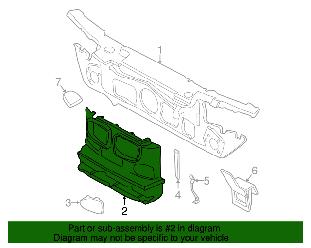 51718159959 - 1997-2003 BMW Air Duct (51-71-8-159-959) | BMW of South ...