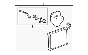 2019-2024 Chevrolet Evaporator Core 87848946 GM | GMPartsDirect.com