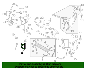 7L6-121-065-D - Pipe 2009-2011 Audi Q7 | Audi OEM Parts