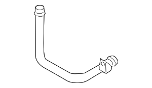 7L6-121-065-AC - Pipe 2009-2011 Audi Q7 | Audi OEM Parts