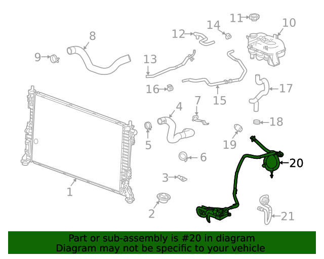 Genuine OEM Harness Part# 84964462 Fits GM Parts