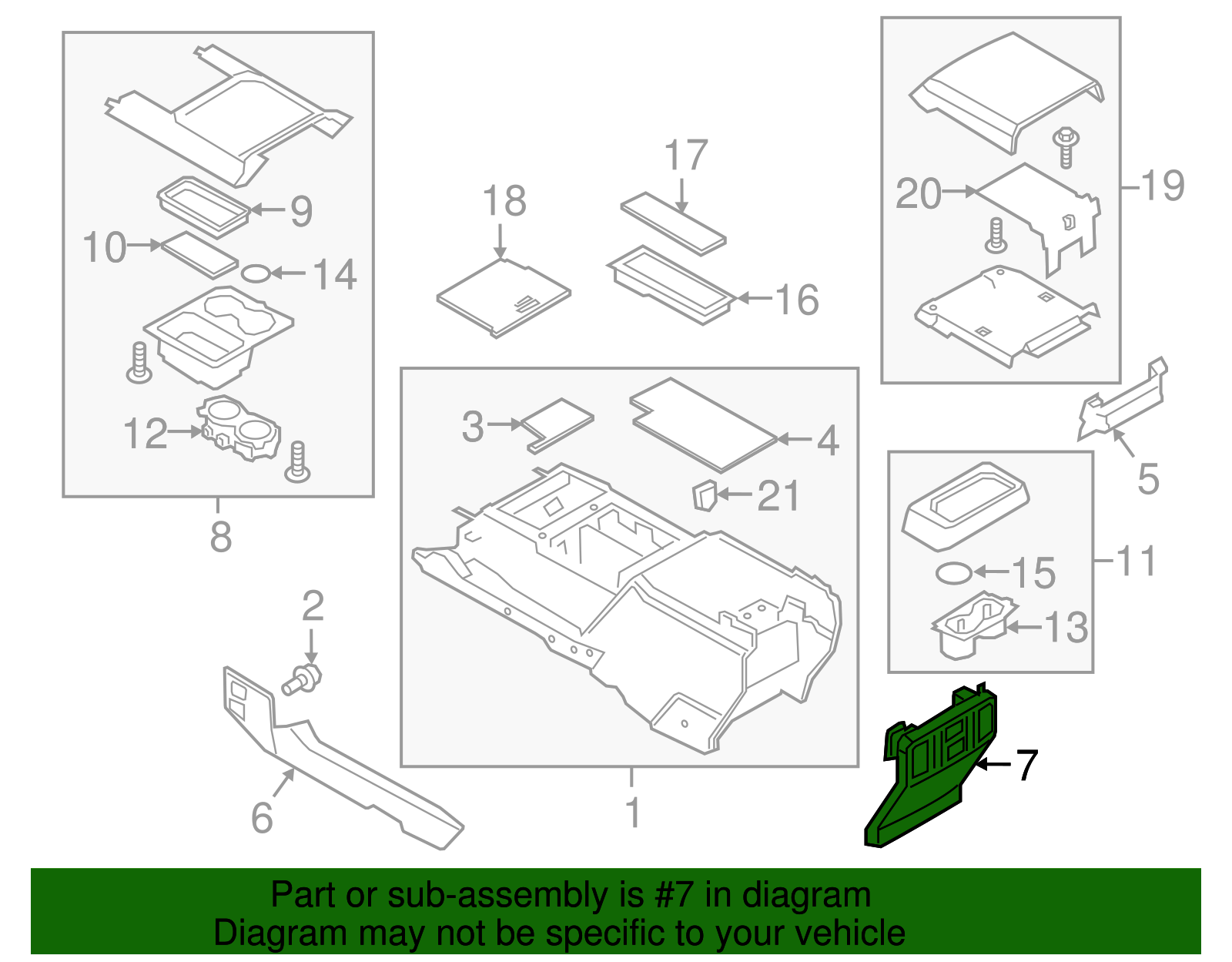 HC3Z-25045E24-EC - Rear Trim Panel 2018-2022 Ford | Ford Parts Direct
