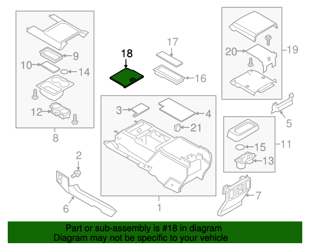 Genuine OEM Ford Part - Lower Panel KC3Z-2504608-BB | Genuine OEM Ford ...