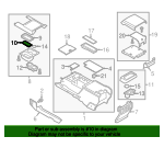 2017-2019 Ford Front Panel Mat HC3Z-25045G34-DA | TascaParts.com