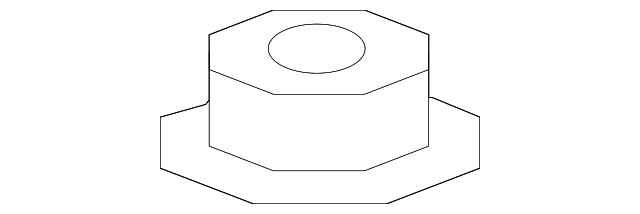 2003-2009 Nissan 350Z Bumper Cover Grommet 01281-00213 | Nissan Parts Plus