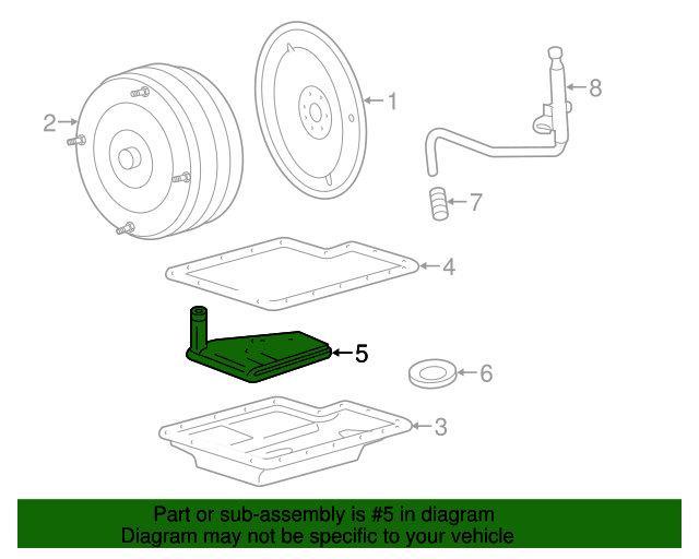 2015-2020 Ford F-150 Transmission Oil Filter FL3Z-7A098-B | OEM Parts ...