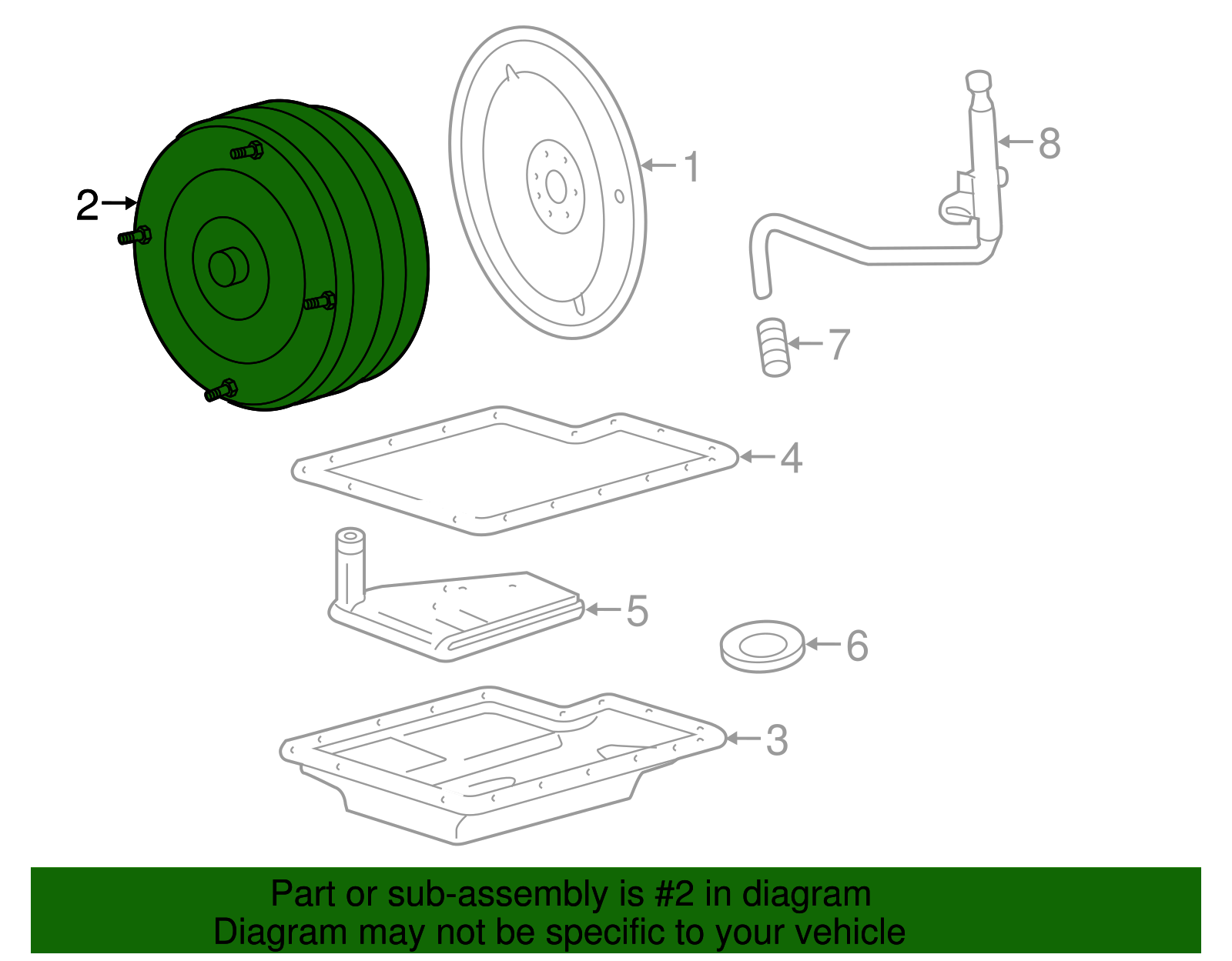 2018-2021 Ford F-150 Converter JL3Z-7902-D | OEM Parts Online