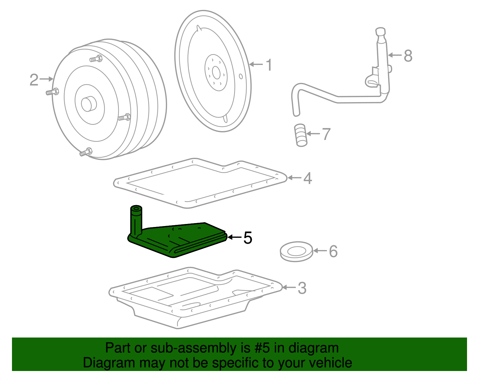 2015-2020 Ford F-150 Transmission Oil Filter FL3Z-7A098-B | Ford OEM ...