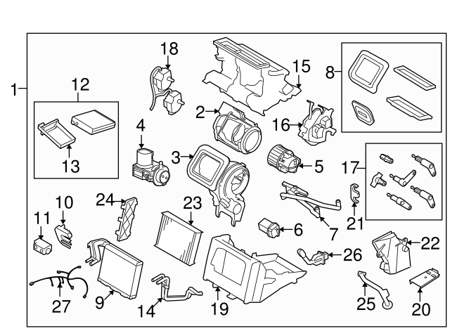 31657657 - HVAC Heater Hose - 2016 2017 Volvo XC60 | Volvo OEM Parts Direct