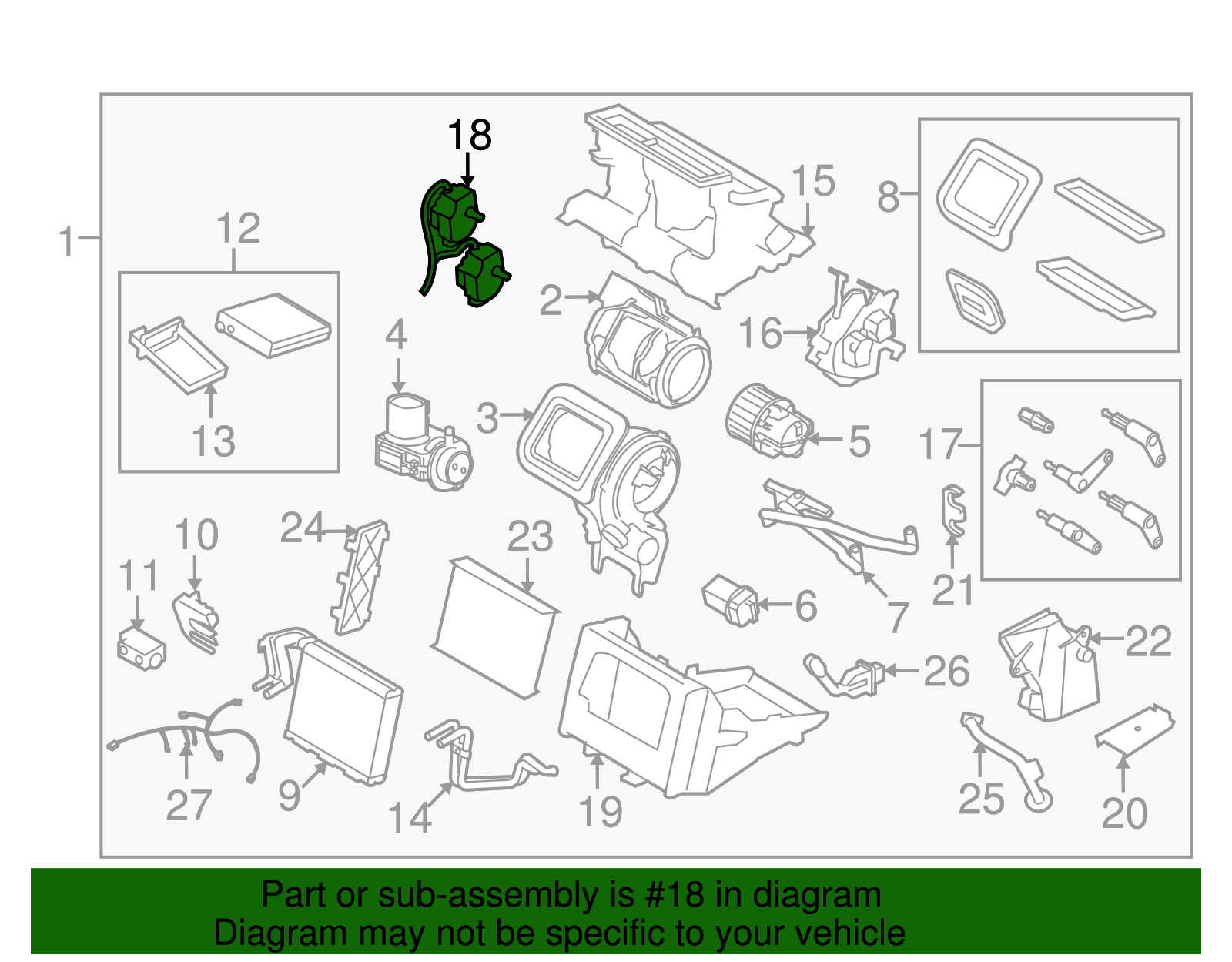 31348271 - Door Actuator - 2007-2016 Volvo | Volvo OEM Parts Direct