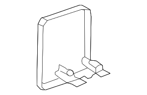 2018-2023 Mercedes-Benz Battery Holder 205-618-60-00 | MB OEM Parts