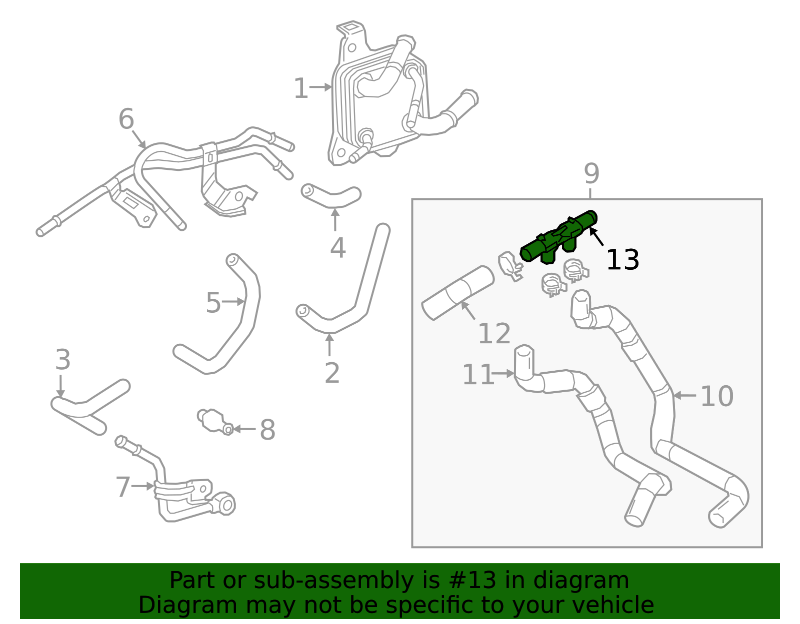 87248-42041 - High-Quality Radiator Coolant Hose Adapter for 2019-2025 ...