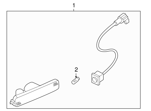 92303-3C000 - Side Marker Lamp 2001-2002 Kia Optima | Kia.Parts Store