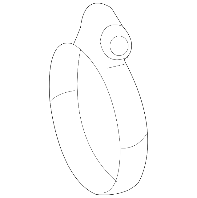 0069972690 - Resonator Clamp 2011-2015 Smart Fortwo | Mercedes-Benz USA ...