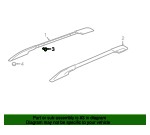 2017-2024 GM Luggage Carrier Side Rail Plug 84122995 GM | GMPartsDirect.com