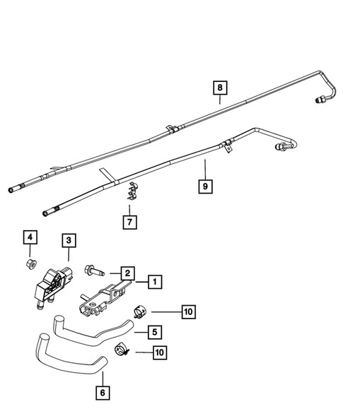 Exhaust System for 2008 Dodge Ram 3500 | My Mopar Parts