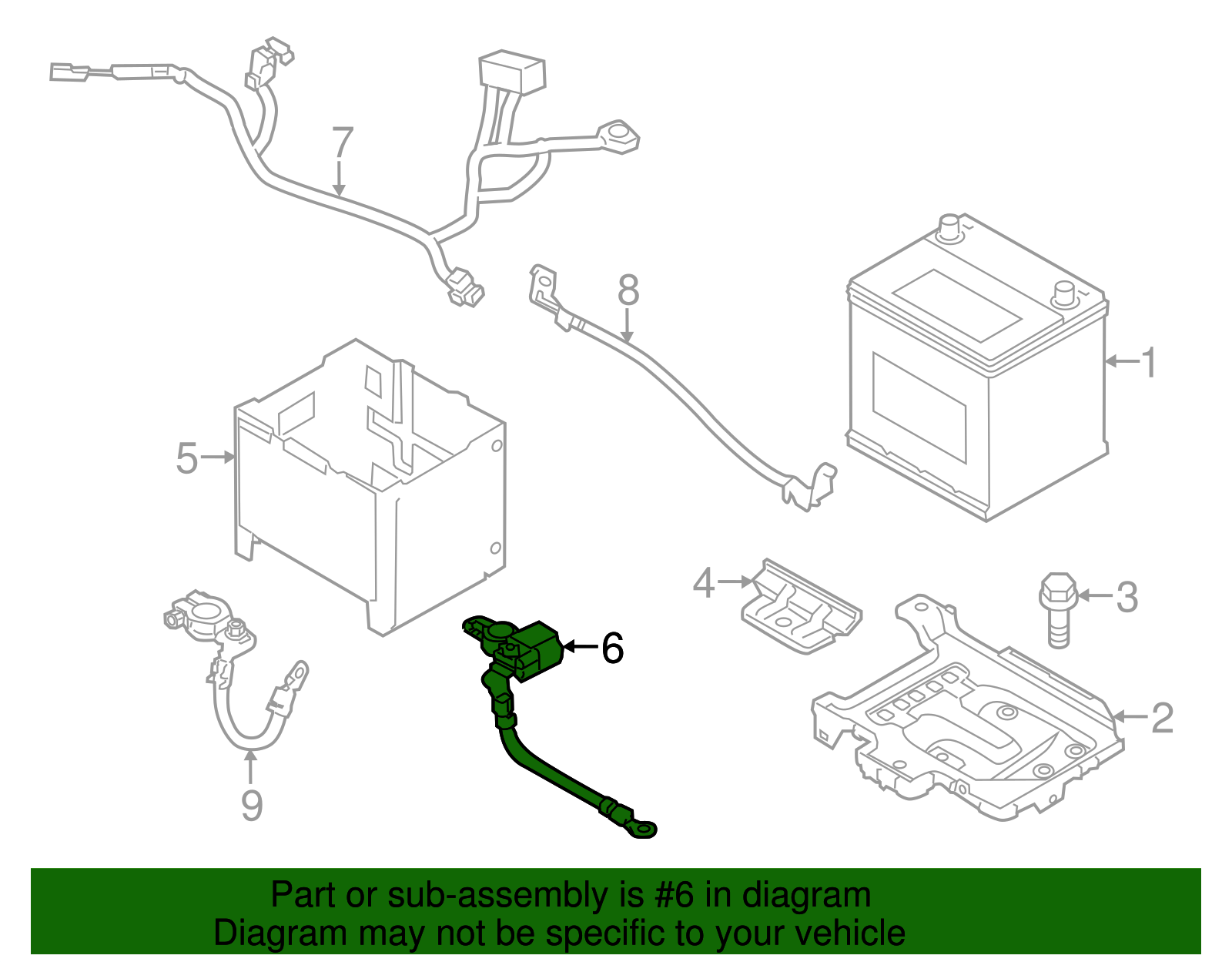 37180-3X001 - High-Quality Battery Current Sensor for 2012-2017 Hyundai ...