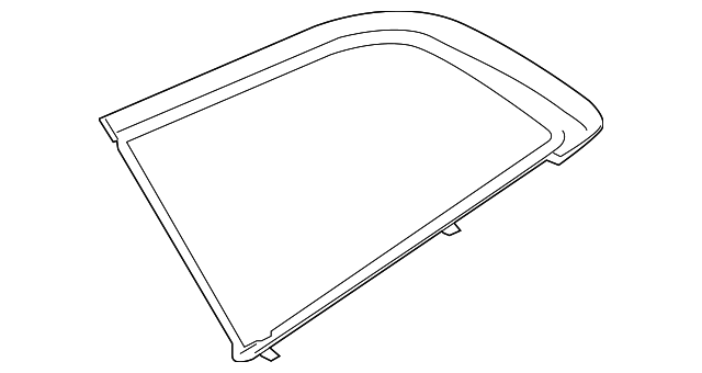 2007-2015 Audi Q7 Quarter Glass 4L0-845-299-D-NVB | OEM Parts Online
