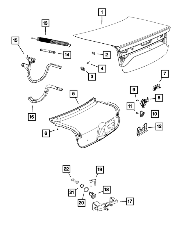Exterior trunk button | Charger Forums