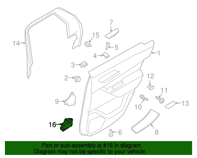 LR059773 - Window Switch - 2013-2020 Land-Rover | LandRoverLakeBluff