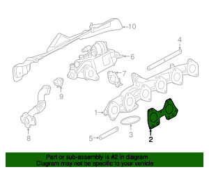 11628509783 - 2014-2018 BMW Manifold Gasket (11-62-8-509-783) | BMW of ...