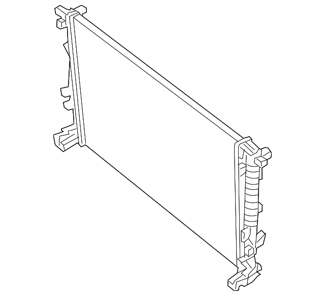 2014-2018 Jeep Cherokee Radiator 68284108AA | TascaParts.com