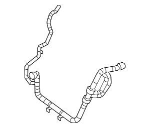 2014-2018 Jeep Cherokee Lower Hose 68102138ag | TascaParts.com