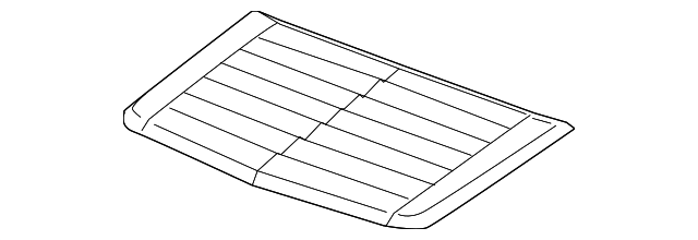 20880500 Dark Smoke Gray Hood Air Grille 2006-2010 Hummer | GM Parts Club
