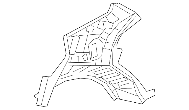 64701-TGS-A00ZZ - Panel L Rear Inside - 2019 2020 Honda Passport ...