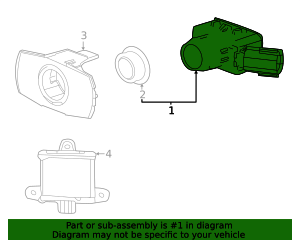 2021-2025 Toyota Park Sensor 89341-K0060-P8 | Toyota Parts Center