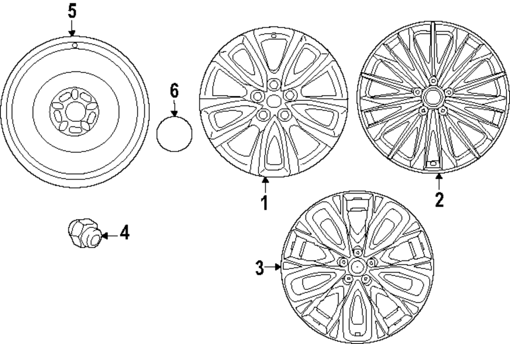 2024 Mazda CX-90 Wheel, Alloy 9965-02-9510 | OEM Parts Online