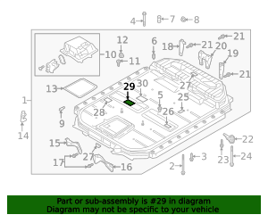 2016-2020 Audi Warning Label 12E-010-006 | Audi OEM Parts