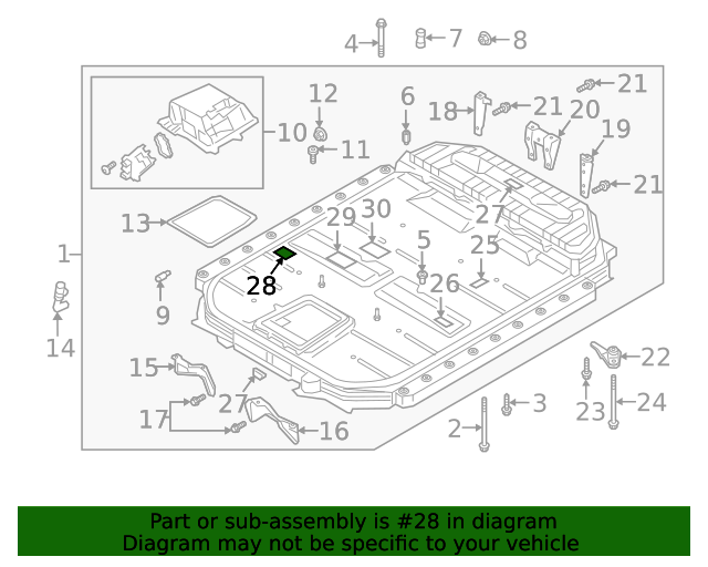12E-010-006-AC - Warning Label 2019-2022 Audi | Audi OEM Parts