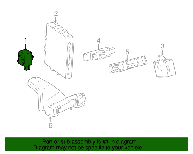 89747-0R020 - Buzzer Wireless Door - 2009-2022 Toyota | Sparks Parts