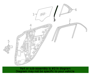 2020-2023 Mercedes-Benz Division Bar 167-730-23-01 | MB OEM Parts