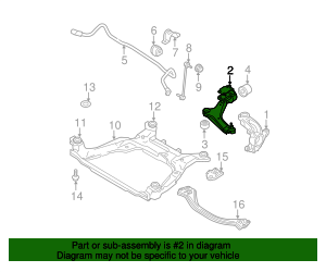31429321 - Suspension Control Arm 2011-2018 Volvo | AutoNationParts.com