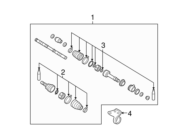 39780-JA100 | Nissan Bracket-Bearing Support Fr Drive Shaft - Genuine ...