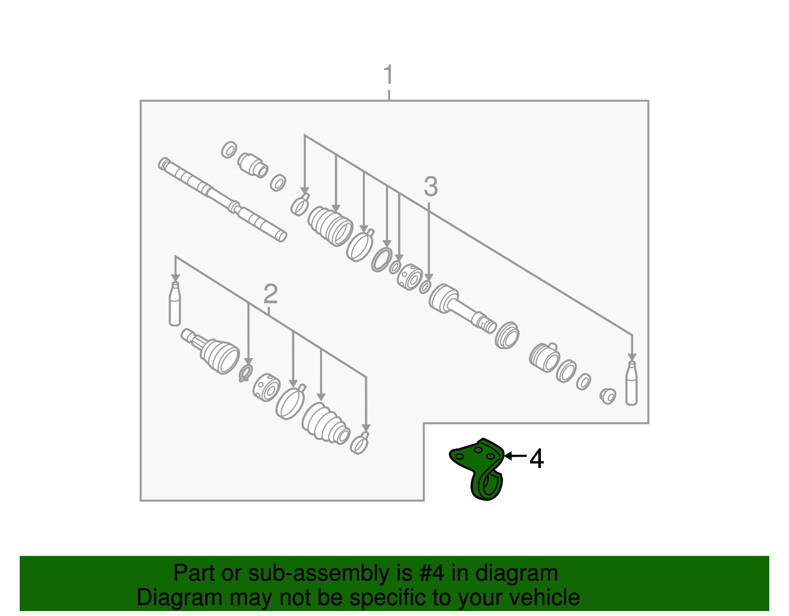 2007-2014 Nissan Bearing Support 39780-JA100 | My Nissan Part