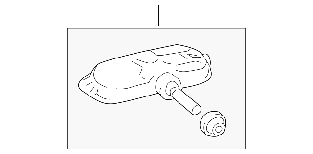 Genuine Toyota Tire Pressure Monitoring System Sensor part# 42607-33012 ...
