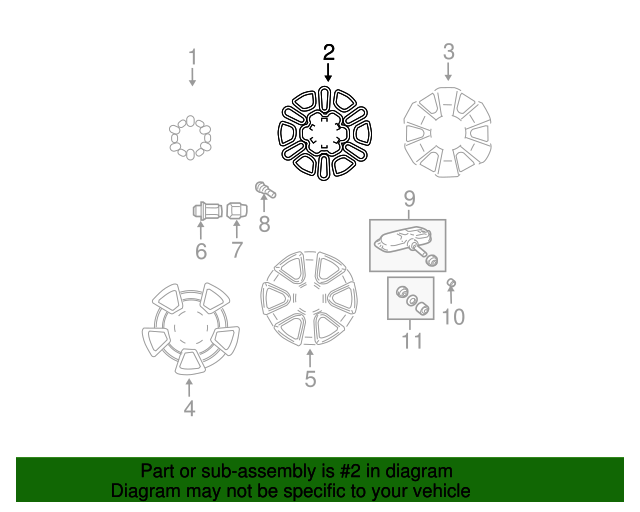 2003 Toyota 4Runner Wheel, Steel 42611-35240 | OEM Parts Online