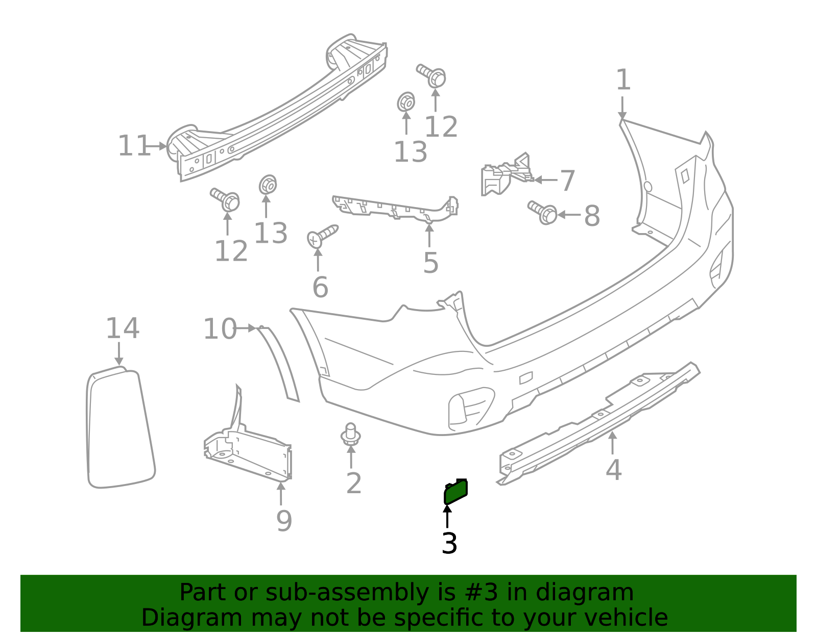 2020-2025 Subaru Outback Tow Eye Cap 57731AN39A | Subaru Parts Store
