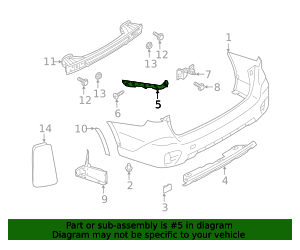 2020-2022 Subaru Outback Side Bracket 57707AN34A | Subaru Parts Store