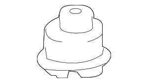 2010-2017 Lexus Suspension Cross-Member Cushion 52275-75010 | OEM Parts ...
