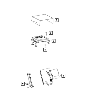 2018 Ram Anti-Lock Brake System Module 68347098AB | My Mopar Parts