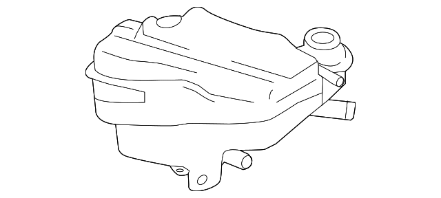 Genuine Porsche 981-106-047-06 |Expansion Tank | FREE Shipping on Most ...