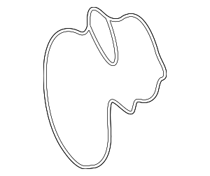 177-201-07-80 - Engine Coolant Thermostat Housing Gasket 2015-2023 ...