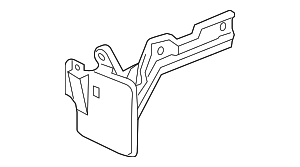 2009-2015 Honda Pilot Reinforcement, L Front Splash Guard 74460-STX-A00 ...