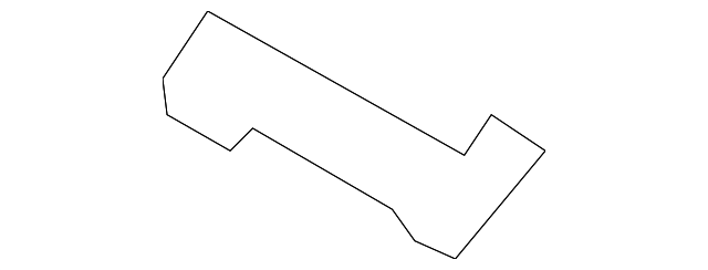 OEM 2012-2016 Honda CR-V Spacer, R Front Bumper Side 71193-T0A-A01 ...