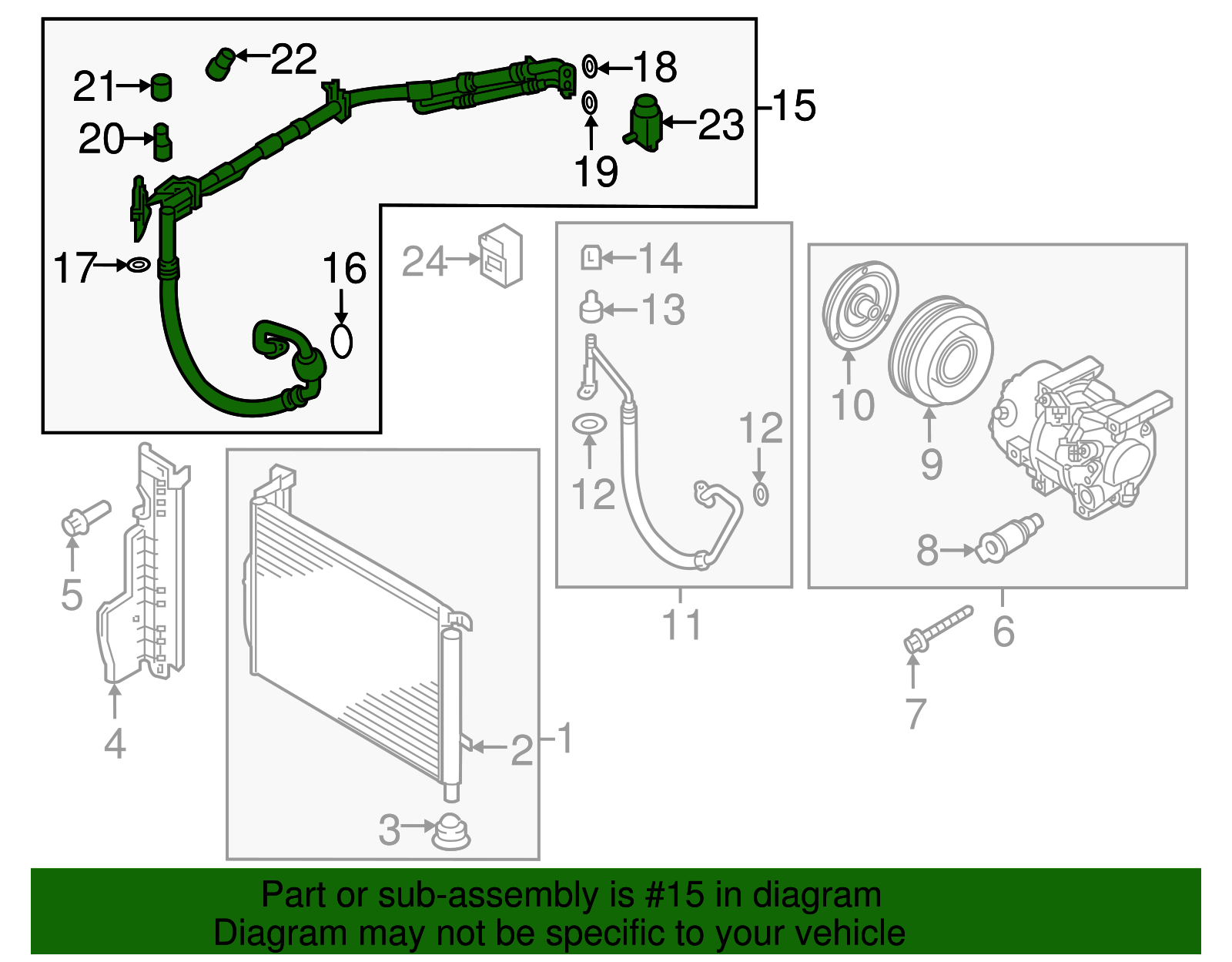 97775-D5500 - Suction Hose 2019-2020 Kia Optima | Kia.Parts Store