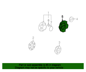 2009-2013 Chevrolet Hub Cap 19433403 | GMPartsDirect.com